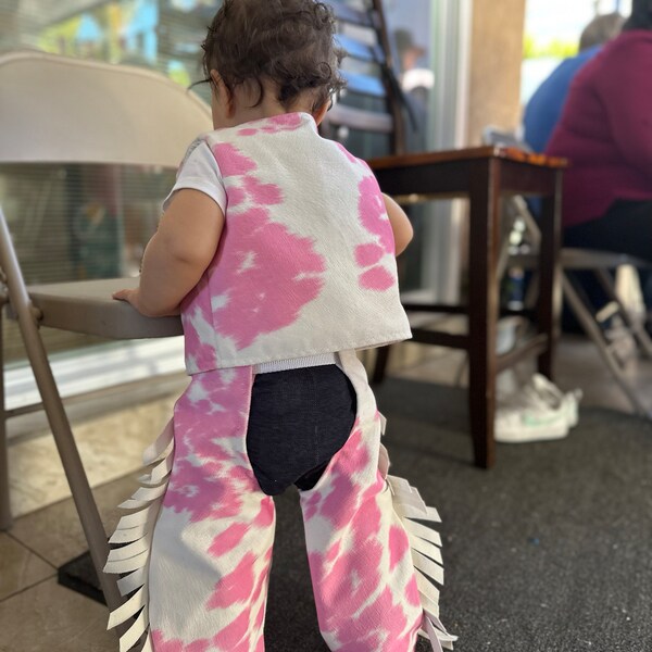 Baby/toddler Western Chaps & Vest Outfit/costume - Etsy