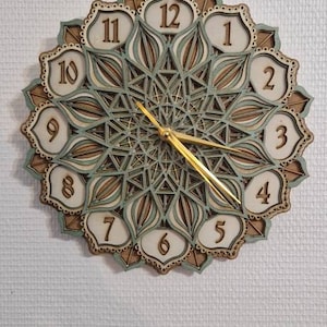 Compass Mandala SVG Dxf, Layered Compass Svg, Shadowbox Compass Paper ...