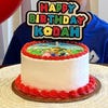 Gators Theme Cake Topper, Custom Happy Birthday Cake Topper, Florida ...