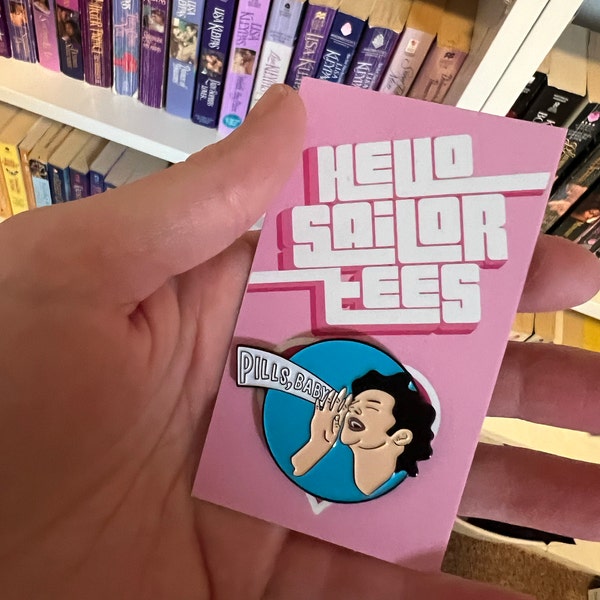 Jean Ralphio Parks and Rec Pills Baby the Worst Enamel Pin - Etsy