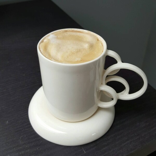 Mug, Cottage Chic Decor, Coffee Cup, Kitchen Collectible Cup, Porcelain ...