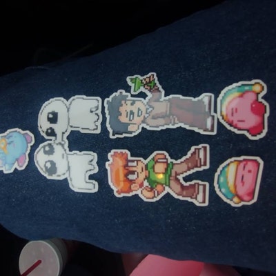 Wallace Wells Premium Sticker Scott Pilgrim Pixel Art Sticker - Etsy