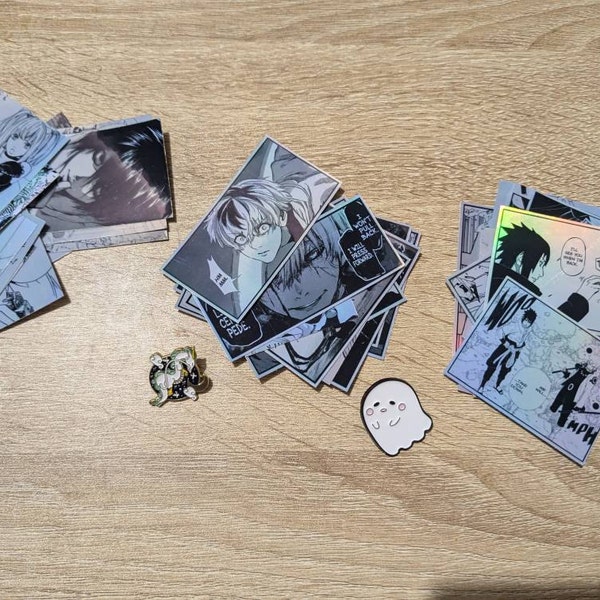 Random Anime Sticker Packs / Customizable / Holo Stickers / Stickers ...
