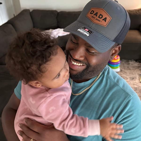 Personalized Dad Patch Hat, Dad Birthday Gift, New Dad Gift, Gift for ...