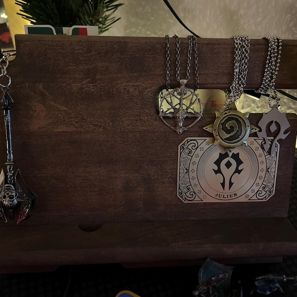 Witcher Mug Wooden Beer Stein With Personalized Etched Plaque Gift for ...