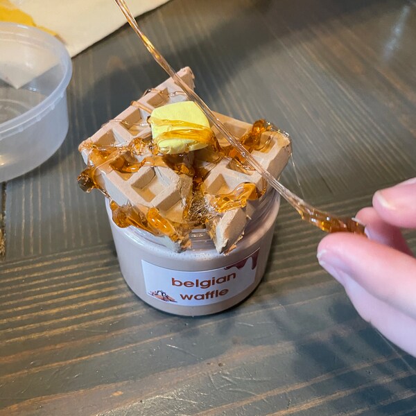 DIY Belgian Waffle Slime - Etsy