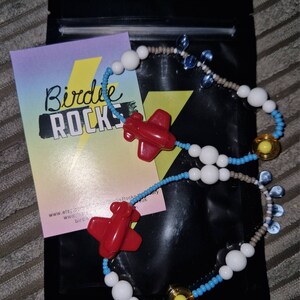 Halloween Phone Charm. Gothic. Horror. Black and White With - Etsy UK