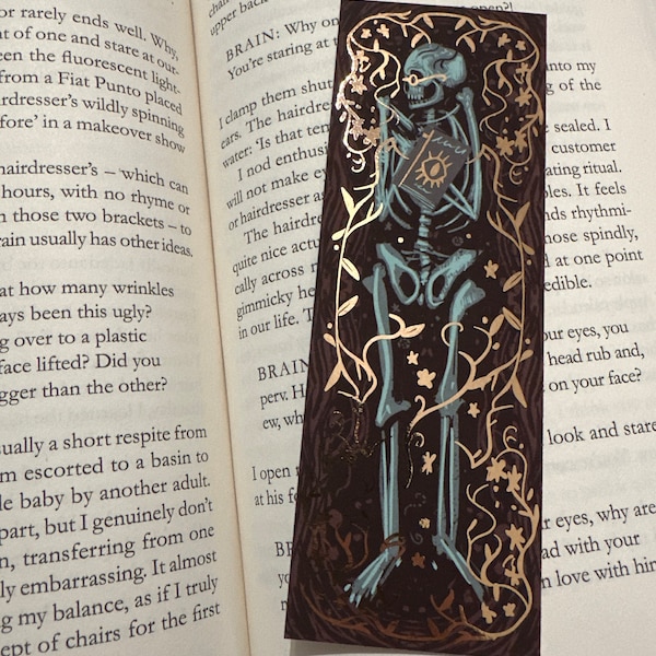 The Librarian Deluxe Bookmark (148x 52cm) Gold Painted Edges, Gothic ...