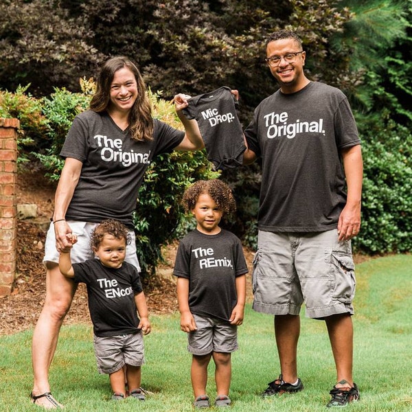 Family Matching Shirts | Set of 5 | Matching T-shirts | Reunion Shirts ...