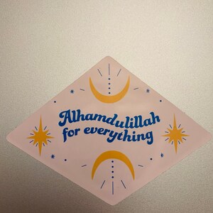Pink Alhamdulillah for Everything Sticker,alhamdullilah Sticker,islamic ...