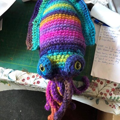 PATTERN ONLY Mosasaurus Marine Reptile Amigurumi Crochet (Download Now ...