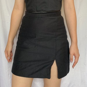 Side-slit Mini Skirt PDF Sewing Pattern Sizes 4-16 EU 34-46 Instant ...