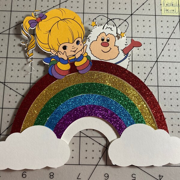 Vector Rainbow Brite 80s SVG Png Dxf Eps Mold, for Sublimation Cutting ...