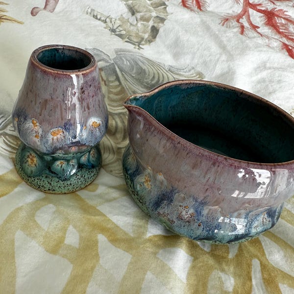 Blue Speckled Mug Cup With Handle Handmade Ceramic One of a Kind Gift ...