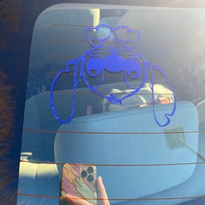 Alien Vinyl Decal Alien Vinyl Sticker Car Decal Window Decal Laptop ...