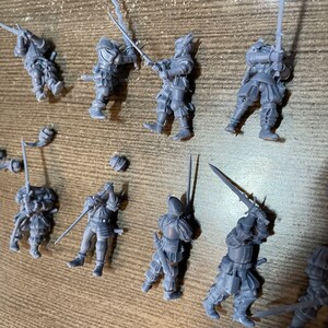 Arquebusier Unit by Highlands Miniatures - Etsy