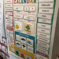 Child Calendar Printable · Montessori Preschool Classroom Educational ...