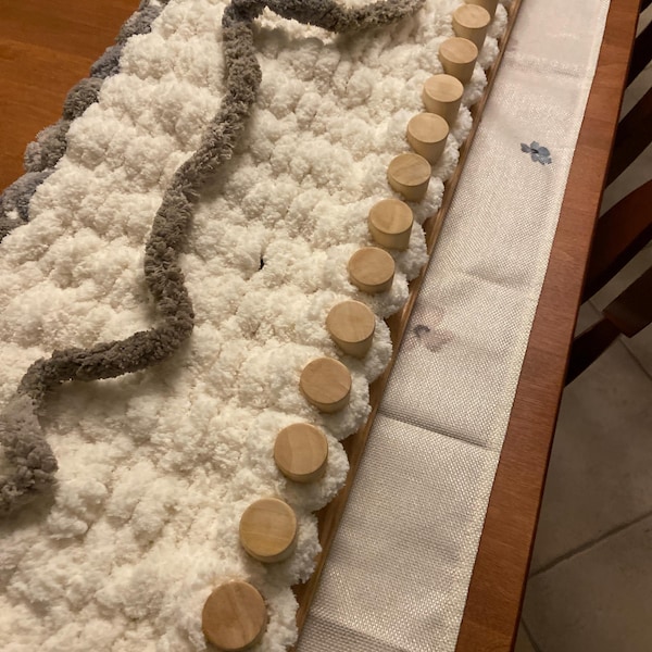 Loop Yarn Blanket Loom - Etsy