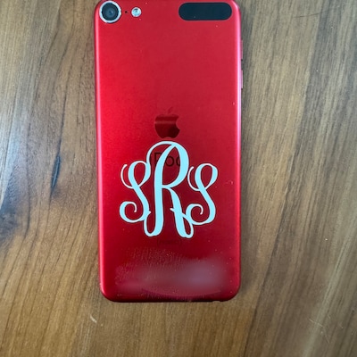 Monogram Decal Sticker FREE SHIPPING Car Monogram Yeti Decal Cell Phone ...
