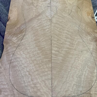 Live Edge Quilted Maple Craft Wood - Etsy