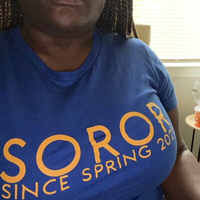 Nine Pearls Girl Sisterhood Delta Sorority Sorority DST Shirt Sorority ...