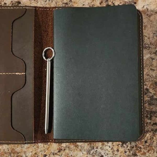 Leather Journal Cover. Leather Field Notes Cover. Leather Journal ...