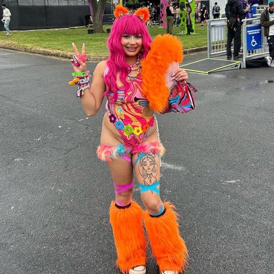 Nomad Kandi Fan festival Fan, Rave Fan, Hand Fan, EDM Festivals, Mens Rave, Kandi, EDM Gift - Etsy