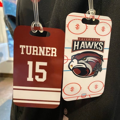 Sport Team Bag Tags. Personalized Luggage Tag. Custom Name Tag ...