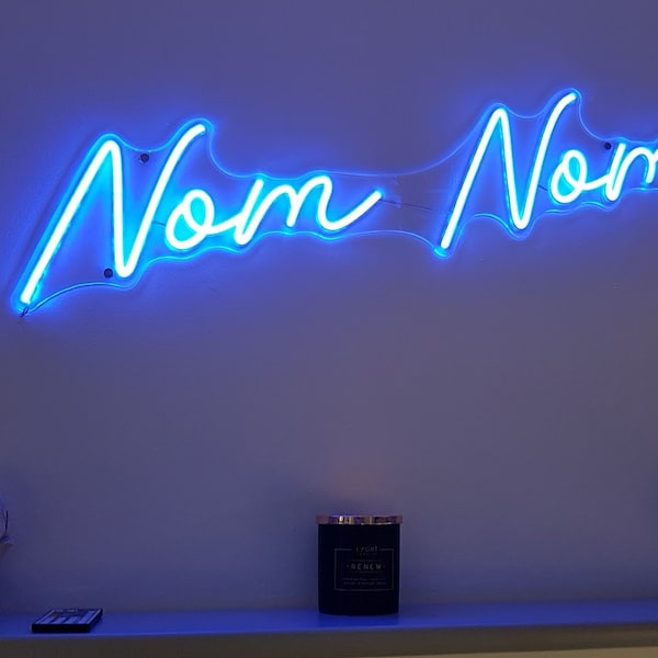 Angel Wings and Halo Neon Sign Custom - Nimbus Neon, Wedding Decor ...