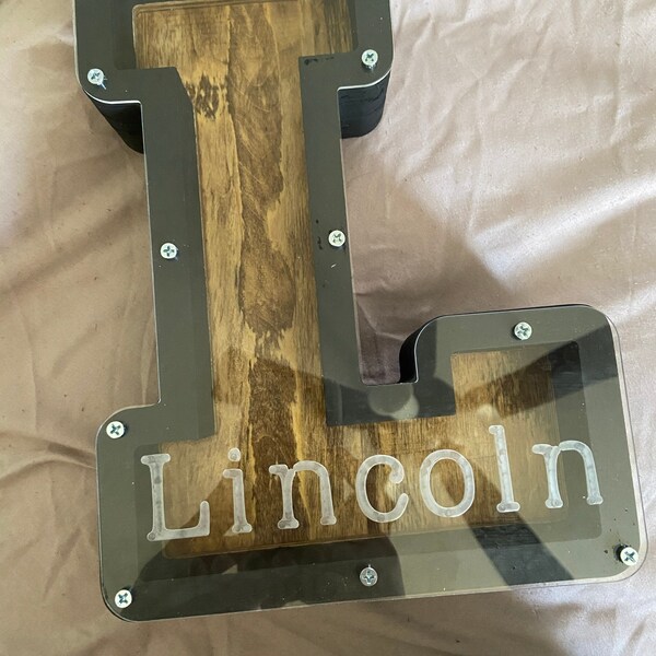 Engraved Coin Bank, Personalized Piggy Bank, Wooden Coin Bank, Kids ...