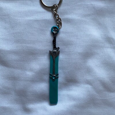 Dark Souls Inspired Moonlight Great Sword Keychain DS / DS2 / - Etsy