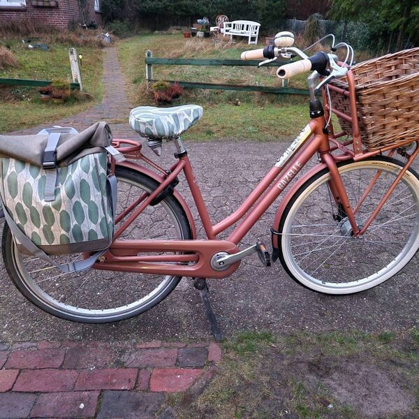 Bicycle Pannier Onetask for Woman Waterproof Fabric -bike Bag Bicycle ...