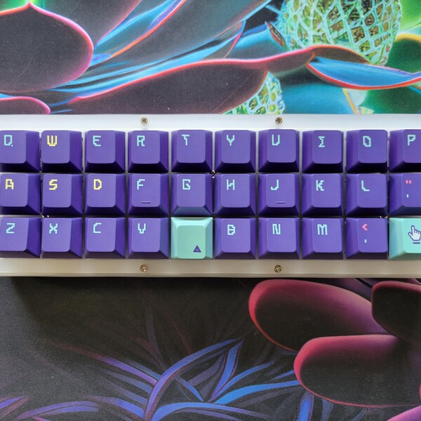 Pabile DIY P40 40-key 4x10 Grid Programmable Wired RP2040 or BLE ...