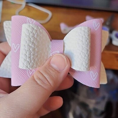 Double Loop Bow Template SVG Digital Cut Files for Cricut, Silhouette ...