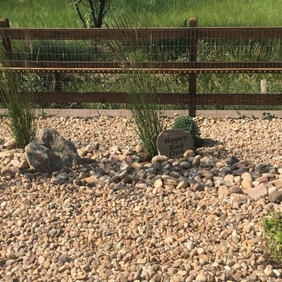 Name Stone Engraved Rock Personalized Garden Stone House Entry Wedding ...