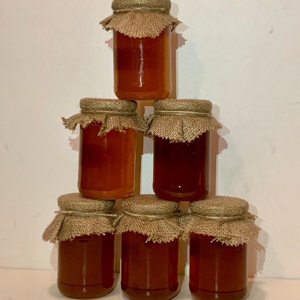 JAM Jar Tops Cloth X 36 GINGHAM Includes Bands. Choose From 11 Colours ...