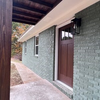 THIN MODERN White House Numbers, 8 Inch, 12 Inch, Front Door Numbers ...