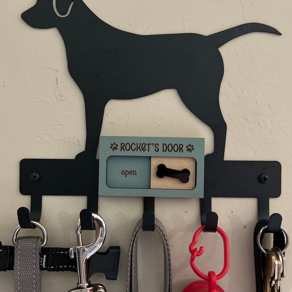 Custom Pet Task Reminder | Engraved Slide Dog Feeding Wall Sign ...