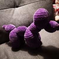 Balloon Dog Crochet Pattern - Instant Download - Beginner Friendly ...