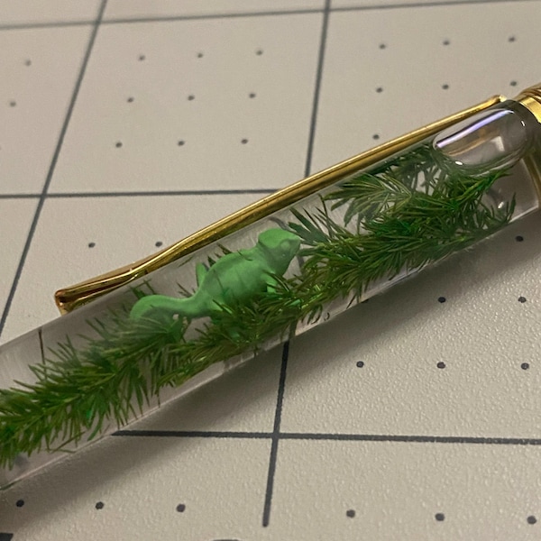 Dolphin Float Pen, Floating Pen, Dolphin Gift, Ocean Gift, Snow Globe ...