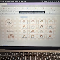 Times Tables Chart for Boho Classroom, Practice Times Tables, Maths ...