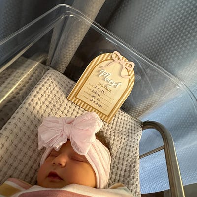 Birth Announcement Sign for Hospital Baby Boy Name Sign for Hospital ...