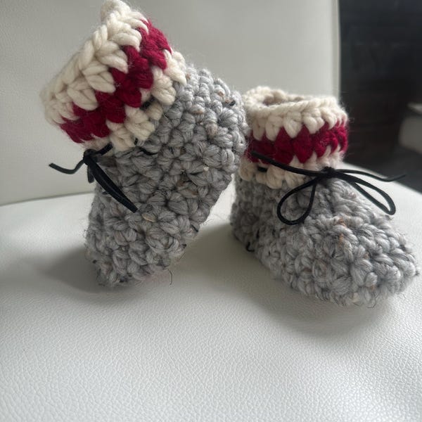 Adult CABIN SLIPPERS Crochet Pattern, Cabin Slippers, Adult Slippers ...