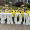 30 Tall Large PROM Table Base Foam Letters 8 Deep Letters Party Decor ...