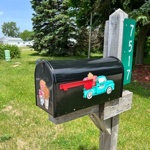 Mailbox Magnet Partial Cover Door of Mail Box Happy Valentine - Etsy