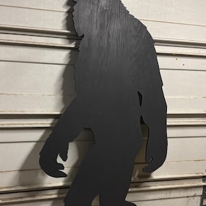7ft 8ft 10ft Life Size Female Bigfoot Pattern Sasquatch Silhouette ...