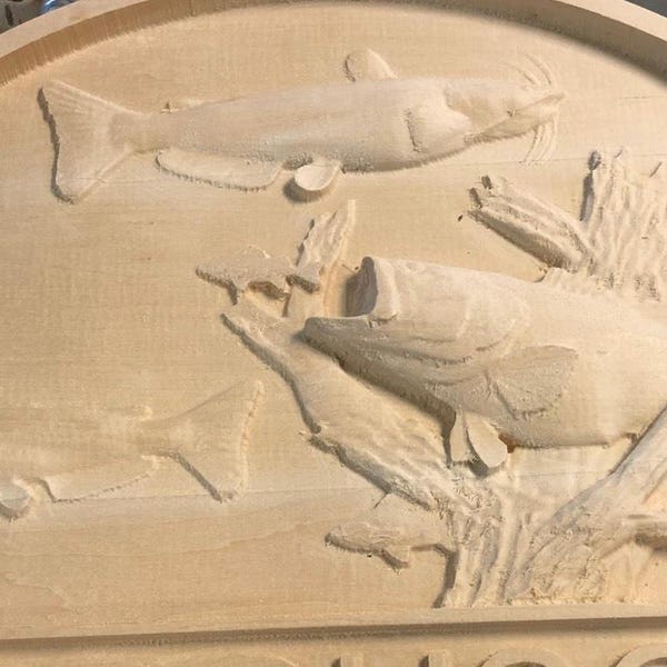 Rainbow Trout 2 Sided Stl, 3d Trout Stl, Fishing Stl, Rainbow Trout ...