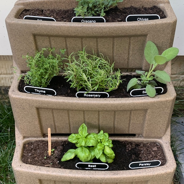 Garden Tags Customizable, Plant Markers, Herb Labels. Perfect for ...