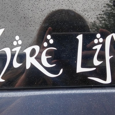 Shire Life Funny Die Cut Vinyl Window Decal a-1469 - Etsy