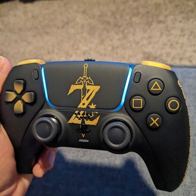 Custom the Legend of Zelda Breath of the Wild Themed Playstation 5 PS5 ...